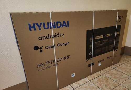 Hyundai H-LED75BU7006, 75"(190 см), UHD 4K