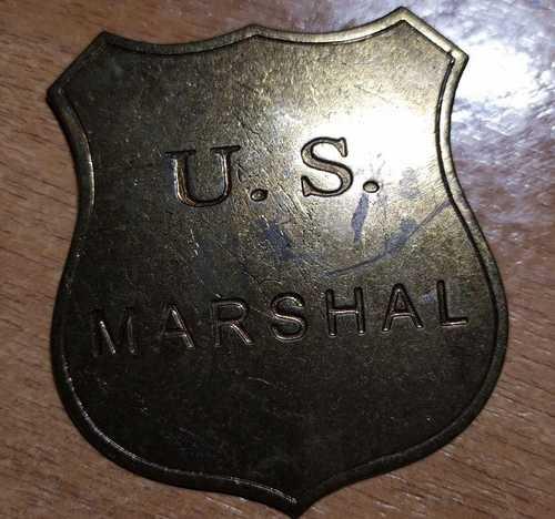 Бейдж U.S Marshal