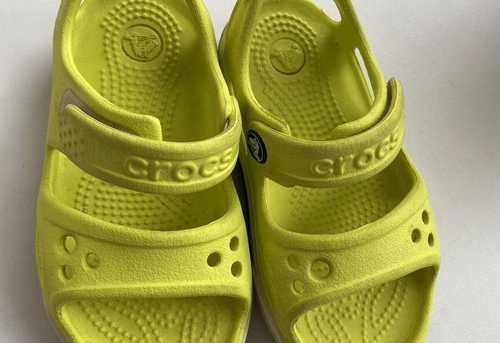 Сандалии Crocs c7 для девочки