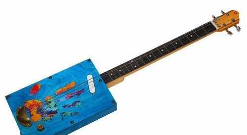 Сигарбокс гитара Cigar box guitar