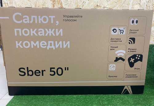 Телевизор новый сбер 50 /127 см