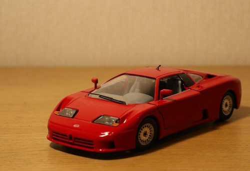 1/24 Bburago Bugatti 110 EB 1991 # 1535 (Italy)