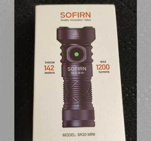 Sofirn SR20 mini миниатюрный фонарик