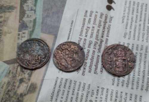 Шведские монеты 1600 х годов