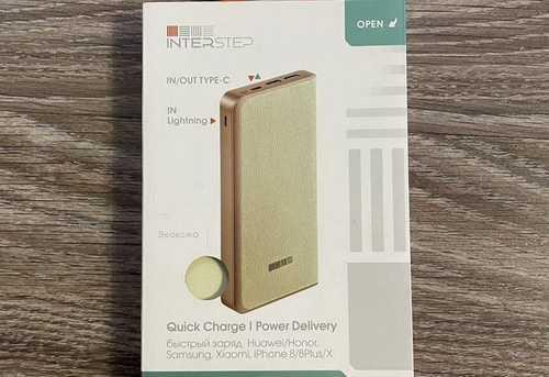 Внешний аккумулятор interstep 12000mAh