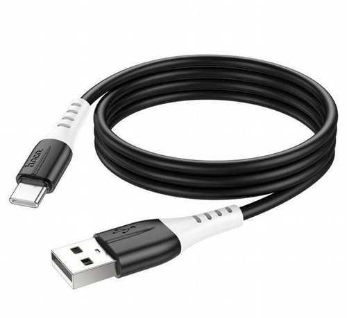 Кабель hoco X82 iP silicone charging data cable bl