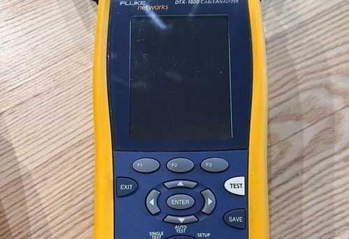 Кабельный тестер Fluke DTX-1800