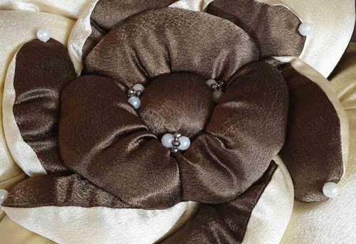 Подушка цветок декоративная