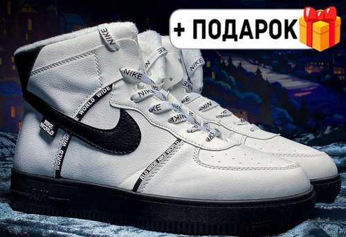 Кроссовки Nike air Force 1 зимние 40,42 размер