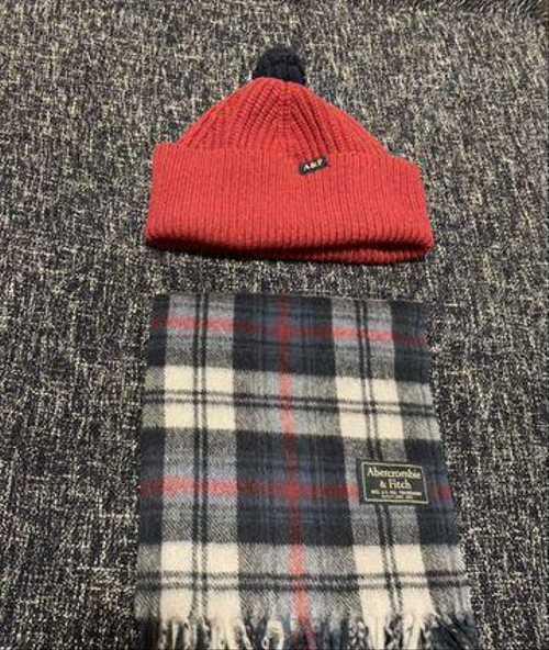 Набор шапка шарф Abercrombie & Fitch