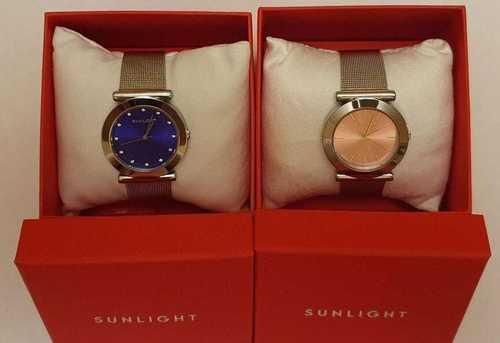 Часы Sunlight на миланском браслете (2 цвета)