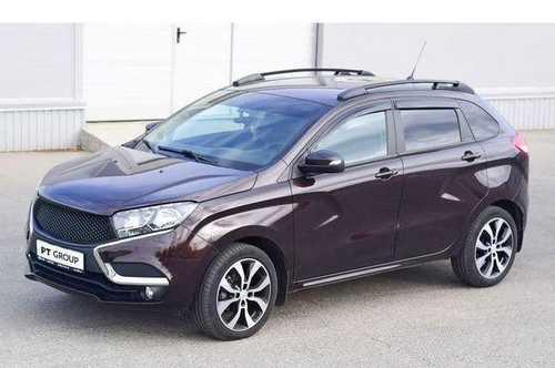 Рейлинги на крышу LADA Xray полимер черный