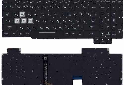 Клавиатура для ноутбука Asus ROG GL704 GL704GM чер