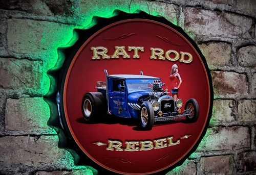 Декор на стену Ford Rat Rod Rebel
