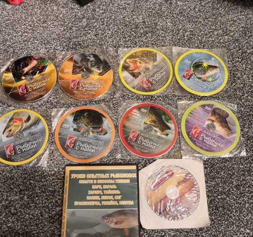 DVD диски Рыбалка