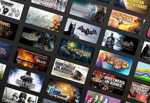 Топ 100 игр Steam (Стим) подарком в Россию