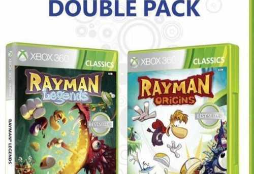 Rayman legends+Rayman origins на Xbox 360