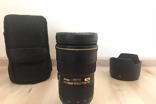 Nikon Afs 24-70mm f2.8G ED (в идеале)