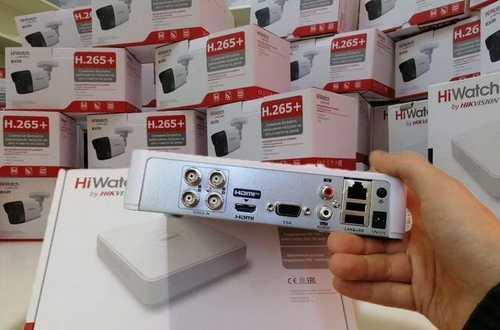 4 кан HD-TVI Регистратор DS-H204QA HiWatch