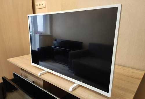 Белый Philips FullHD LED TV T2 80см