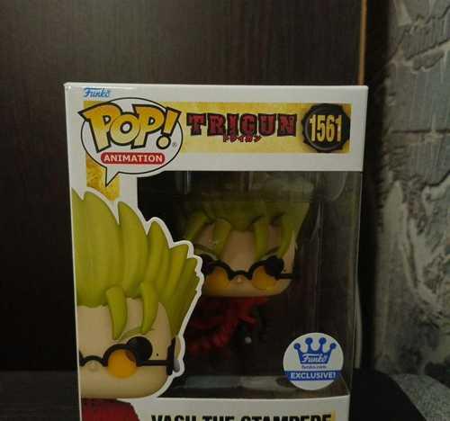 Funko POP Trigun Vash the Stampede 1561 exclusive