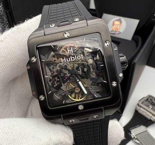 Часы Hublot скелетон изумительные