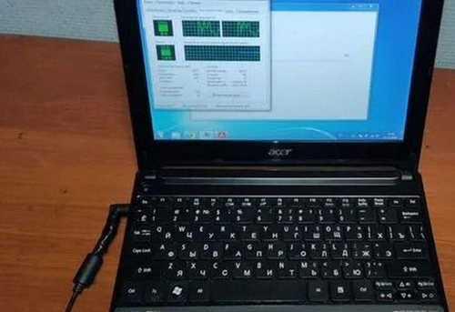 10.1" Acer Aspire One D255, 160 ГБ, Atom N455, RAM 2 ГБ, Intel GMA 3150