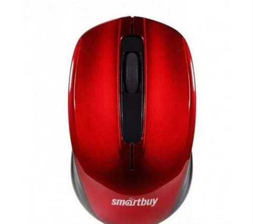 Мышка беспроводная Smartbuy SBM-332AG-R, красная