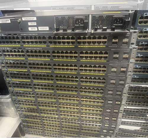 Cisco 2960xr-48lps-i PoE на 2 бп