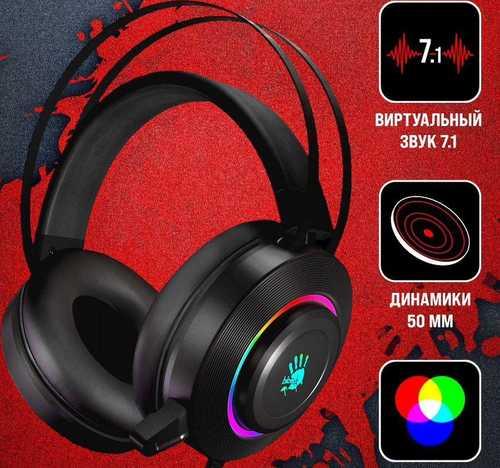 Игровые наушники с микрофоном A4Tech Bloody G521