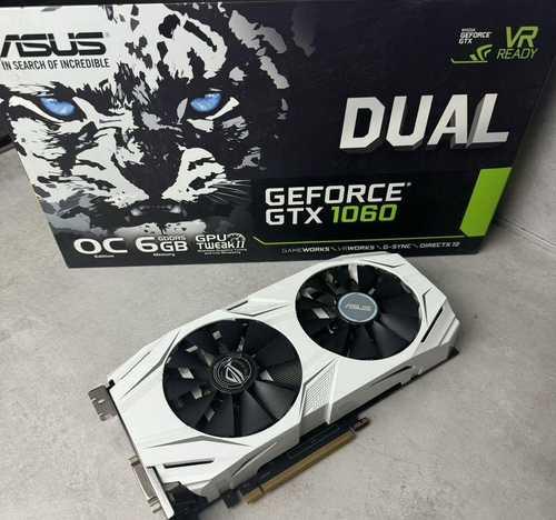 Видеокарта asus gtx 1060 6gb