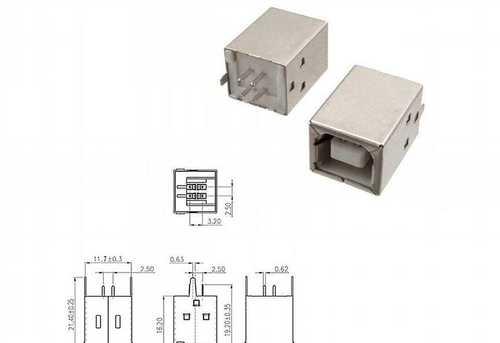 1 шт Разъём USB usbb-1J-F SZC 30 В 1.5 А