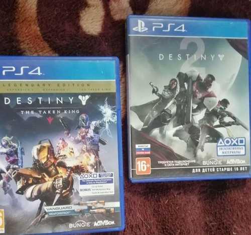 Игры Destiny и Destiny 2 на PlayStation 4
