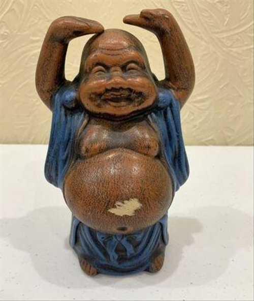 Будда Хотей, антикварная японская Статуэтка