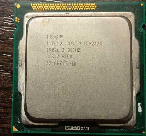 Процессор intel core i5 2320