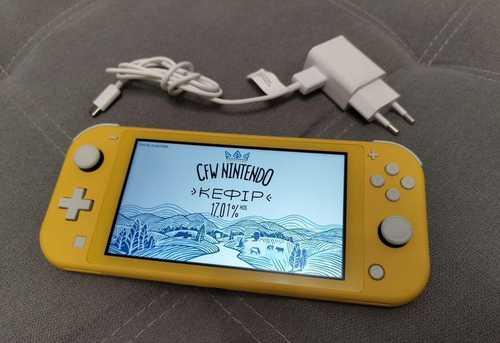 Прошитая чипованная Nintendo Switch lite