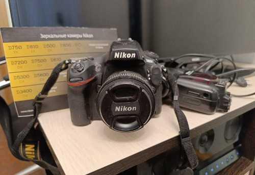 Зеркальный фотоаппарат nikon d800e body + комплект