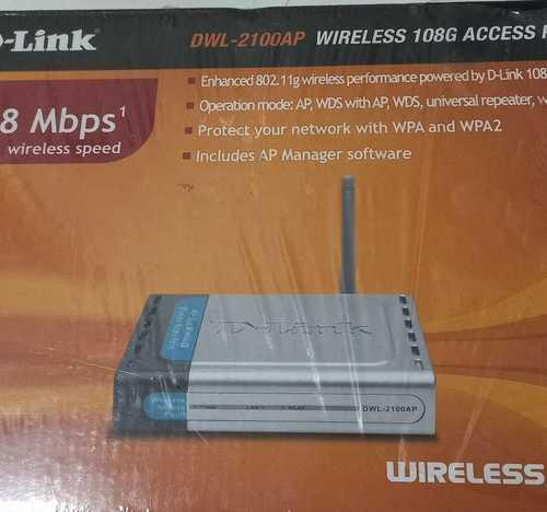 Wifi роутер D-link DWL-2100AP