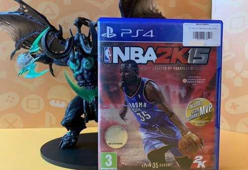 PS4 NBA 2K15 (английская версия) б/у