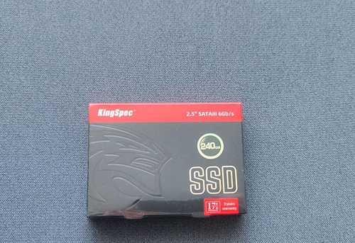 Твердотельный накопитель SSD Kingspec 240 gb новый