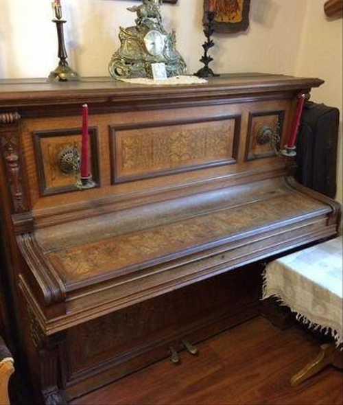 Пианино старинное немецкое