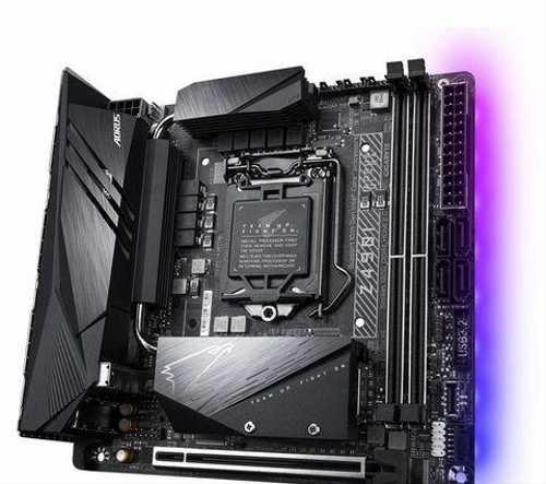 Lga 1200 Материнская плата z490i + i7 10700kf