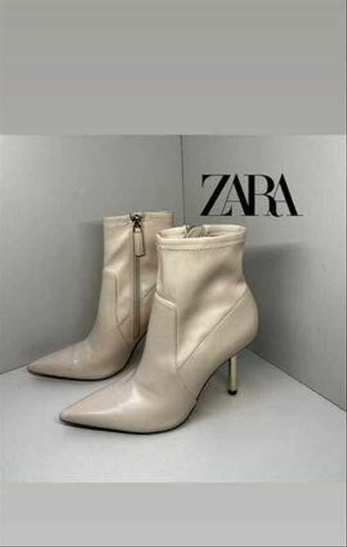 Ботильоны zara 37