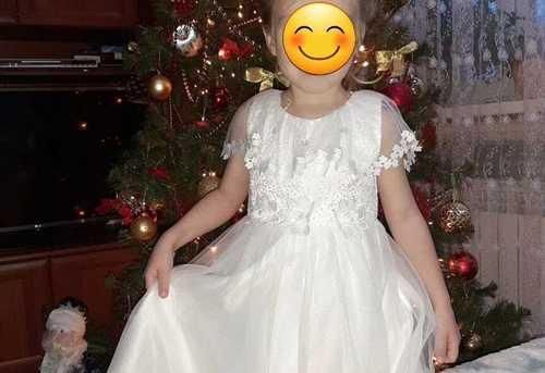 Праздничное платье для девочки 116