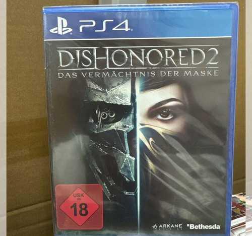 Игры для приставок ps4 Dishonored 2