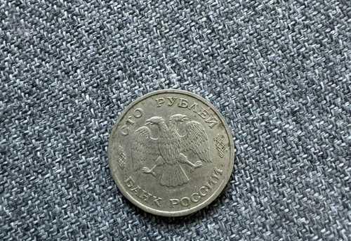 Монета 100 рублей 1993 года, 3500