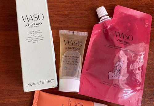 Waso Shiseido гели для умывания и крем для глаз