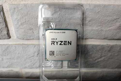 Ryzen 5 5500 AMD 6 ядер, 4.2 ггц, 12 потоков
