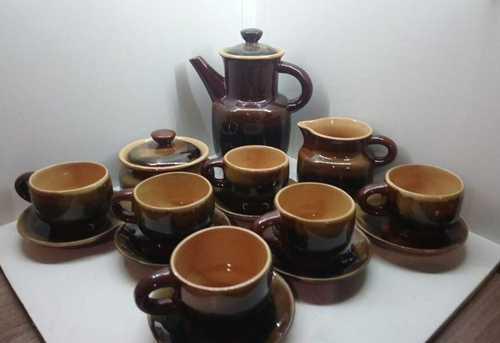 Набор чайный на 6 персон, керамика