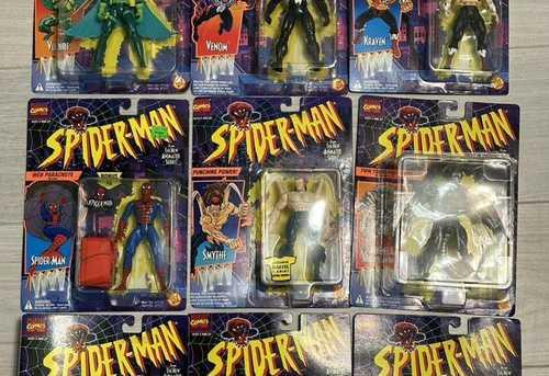 Toy Biz spider man 1994 фигурки